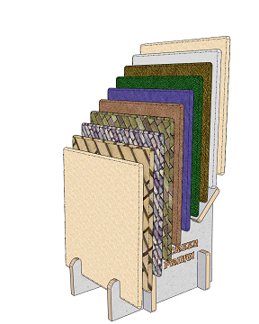 Inexpensive Tile Displays and Flooring Displays for your Showroom from ...